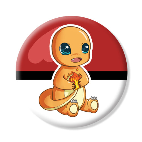 Fluff 'n Tuff - Button Pokemon starter Charmander – Fluffntuff