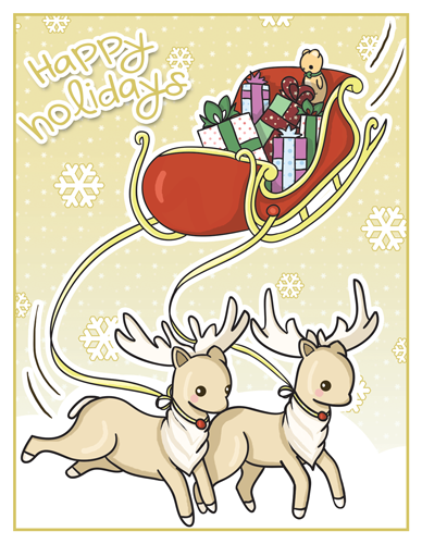 Fluff 'n Tuff - Cute Holiday and Christmas cards – Fluffntuff