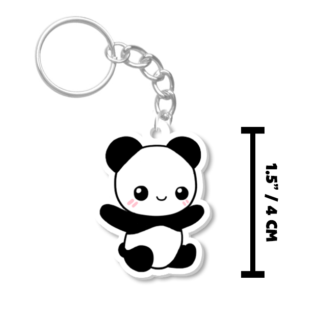 Fluff 'n Tuff - Cute Panda charm – Fluffntuff