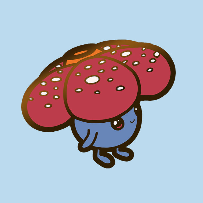Fluff 'n Tuff - Cute Vileplume enamel pin – Fluffntuff
